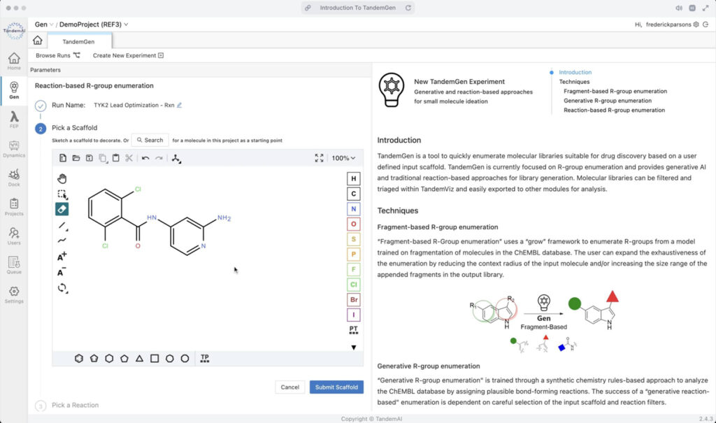 Streamline your early-stage drug discovery with the TandemGen-TandemFEP ...